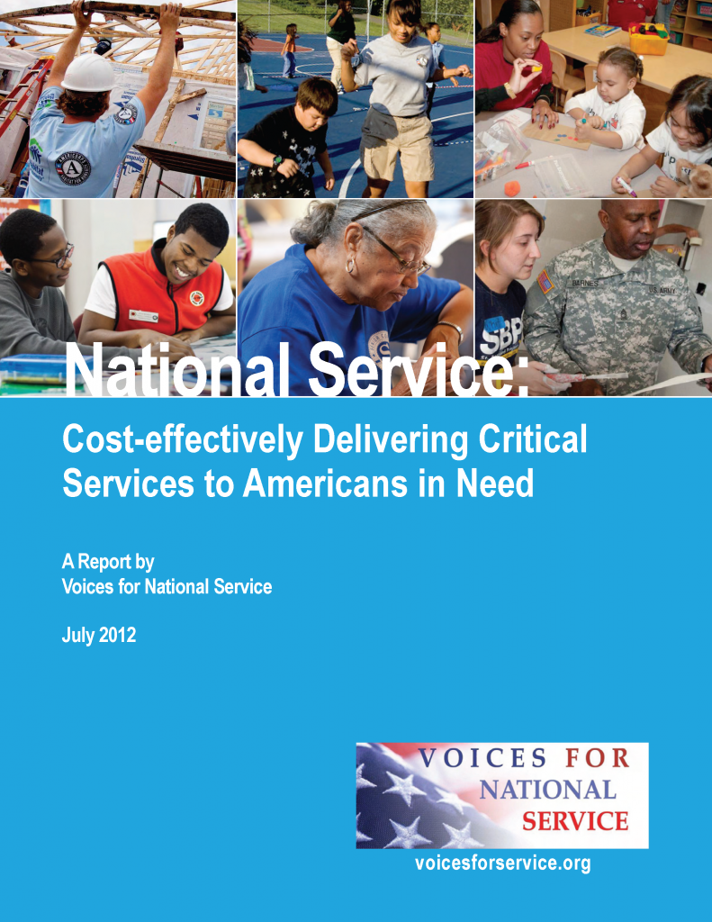 National Service: Delivering Critical Services to Americans in Need ...